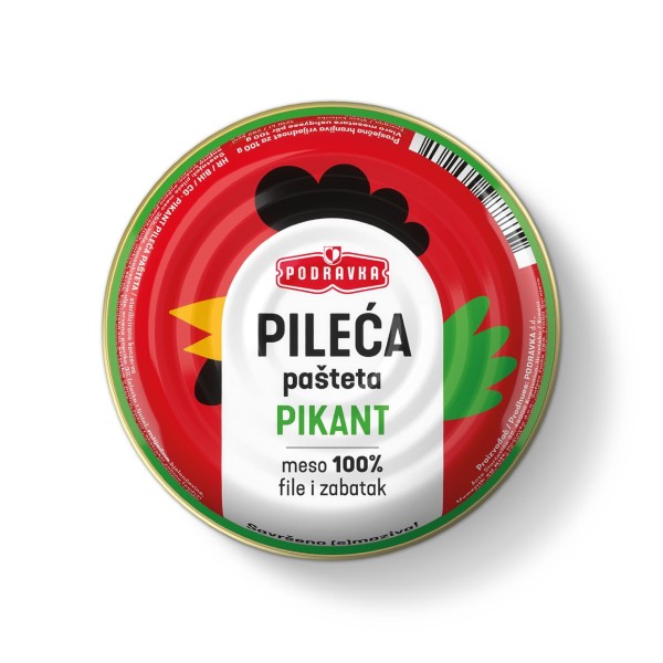 Pašteta pikant Podravka - u svim Robin trgovinama